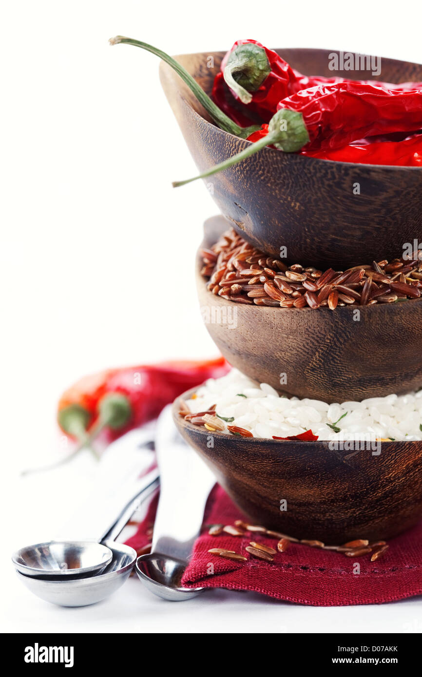 variety of rice Stock Photo - Alamy