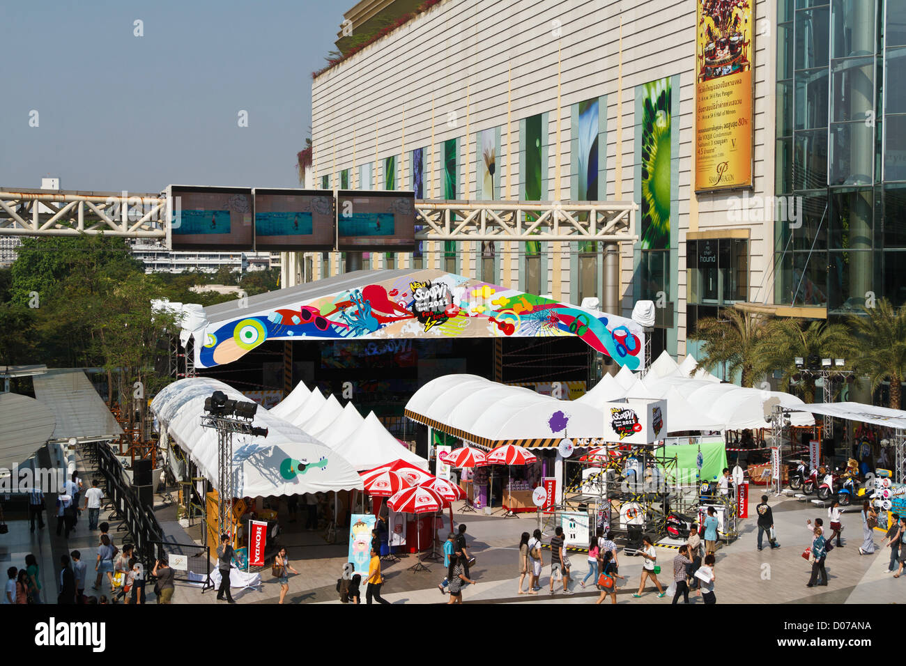 Siam Square in Bangkok, Thailand Stock Photo - Alamy