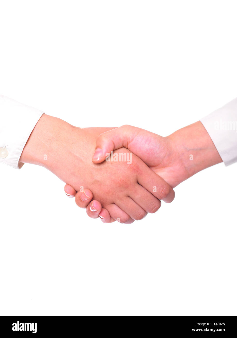 Handshaking - Team Work Stock Photo - Alamy