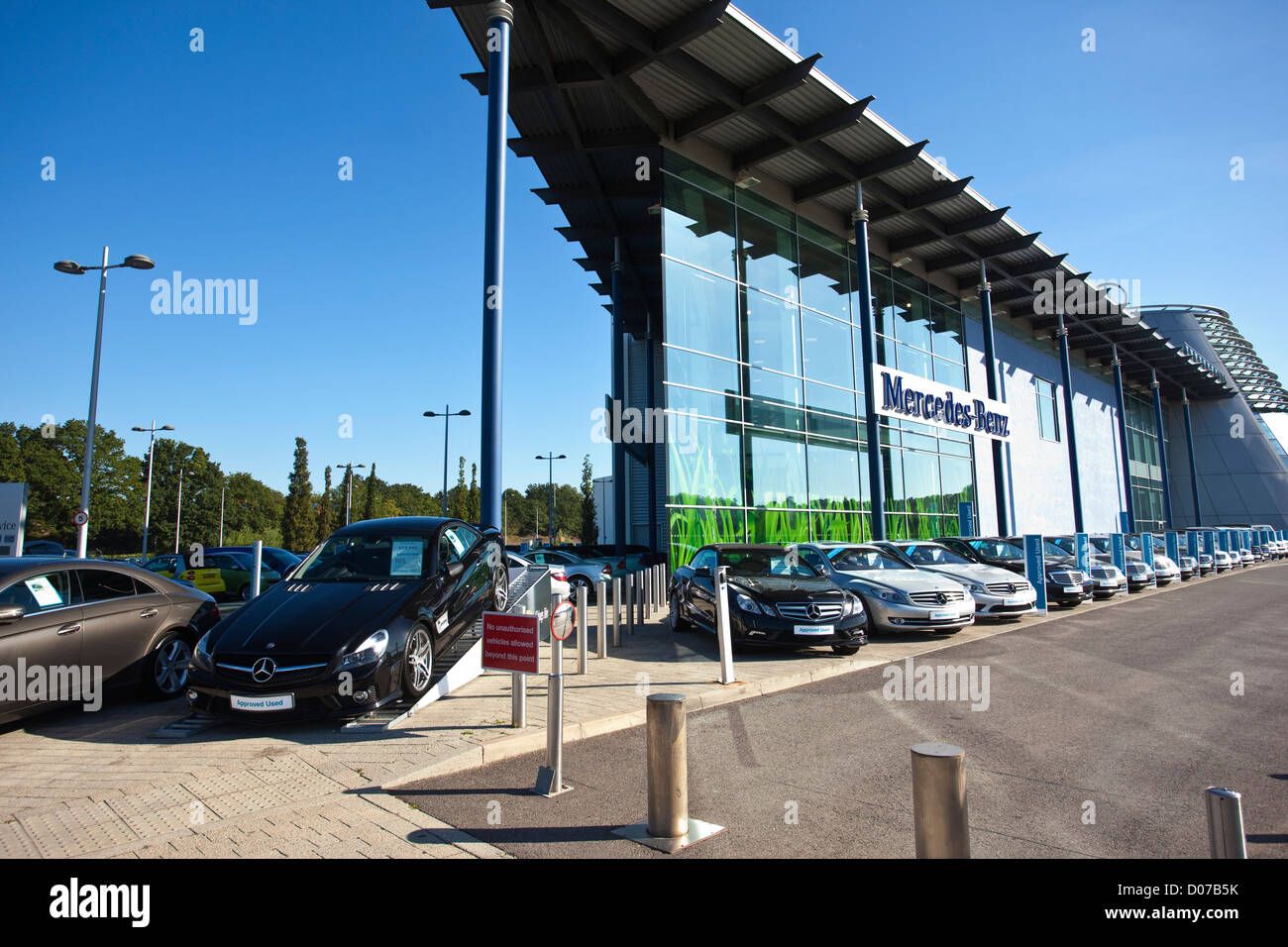 Mercedes-Benz World, Brooklands, Weybridge, Surrey, England, UK Stock ...