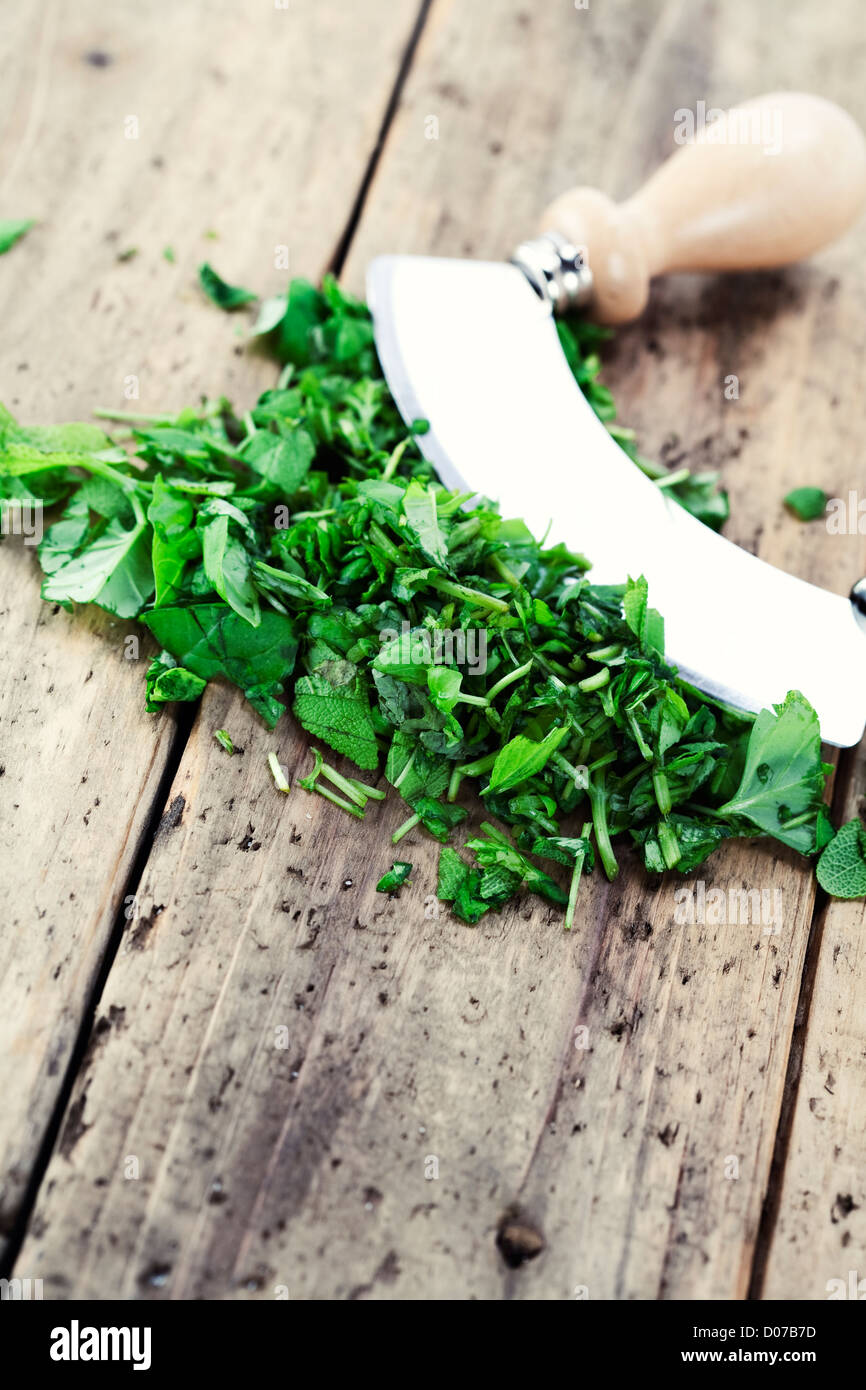 Mezzaluna Board High Resolution Stock Photography and Images - Alamy