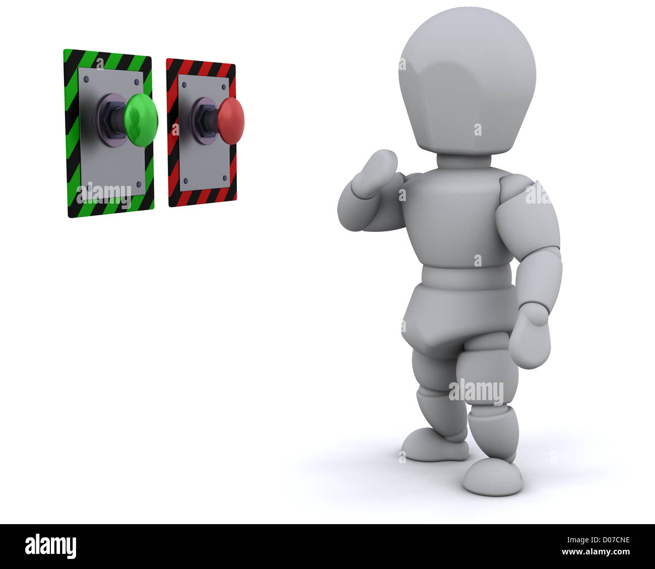 Assertiveness or humility as a choice Cut Out Stock Images & Pictures ...