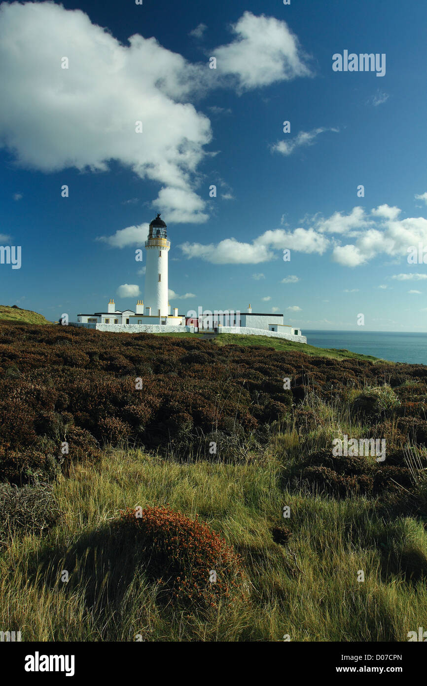 Mull of Galloway and the Mull of Galloway lighthouse, Galloway Stock ...