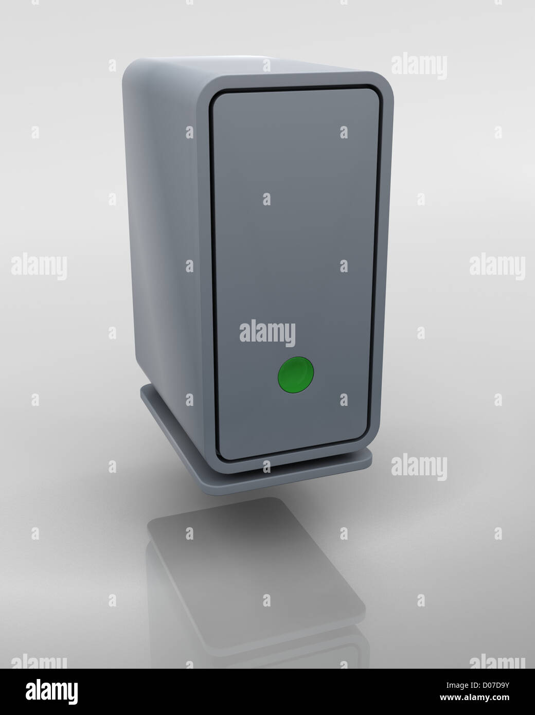 3D render of a computer system icon Stock Photo - Alamy