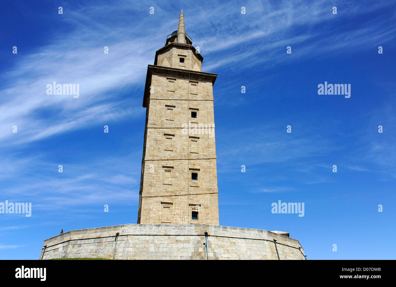 The Tower of Hercules,lighthouse,A Coruna,La Coruna province,Galicia ...