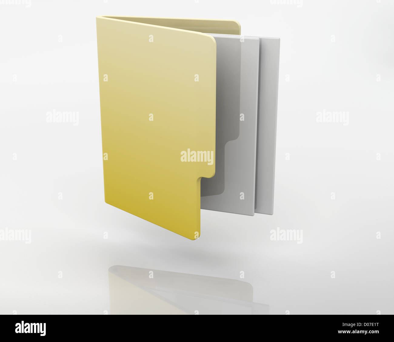 3D render of a computer system icon Stock Photo - Alamy