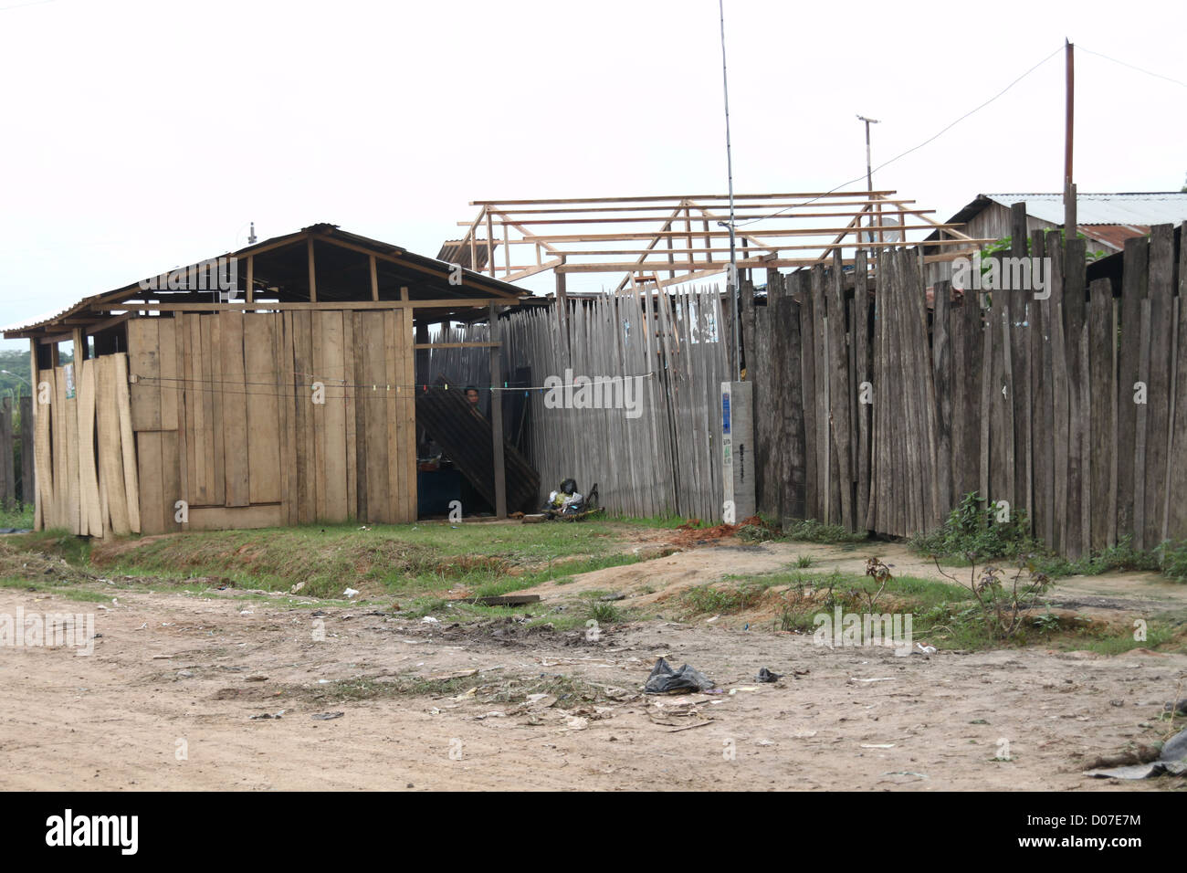 Peru slum peru poverty hi-res stock photography and images - Alamy