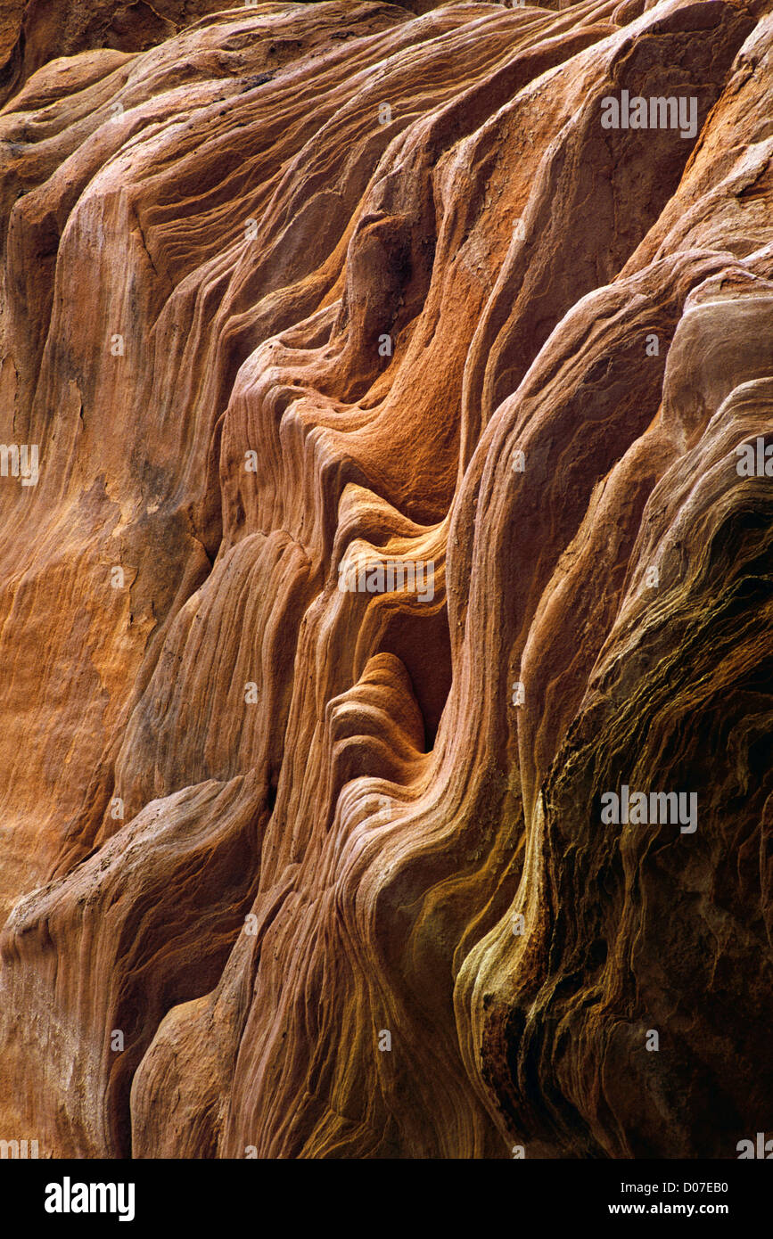 Wind erosion carved rock formation hi-res stock photography and images ...