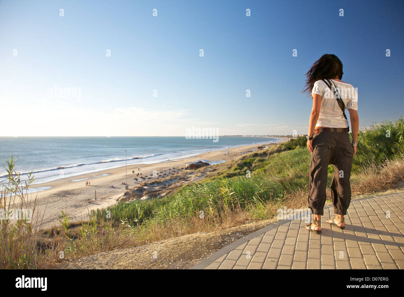 Roche beach at Cadiz Andalusia in Spain Stock Photo - Alamy