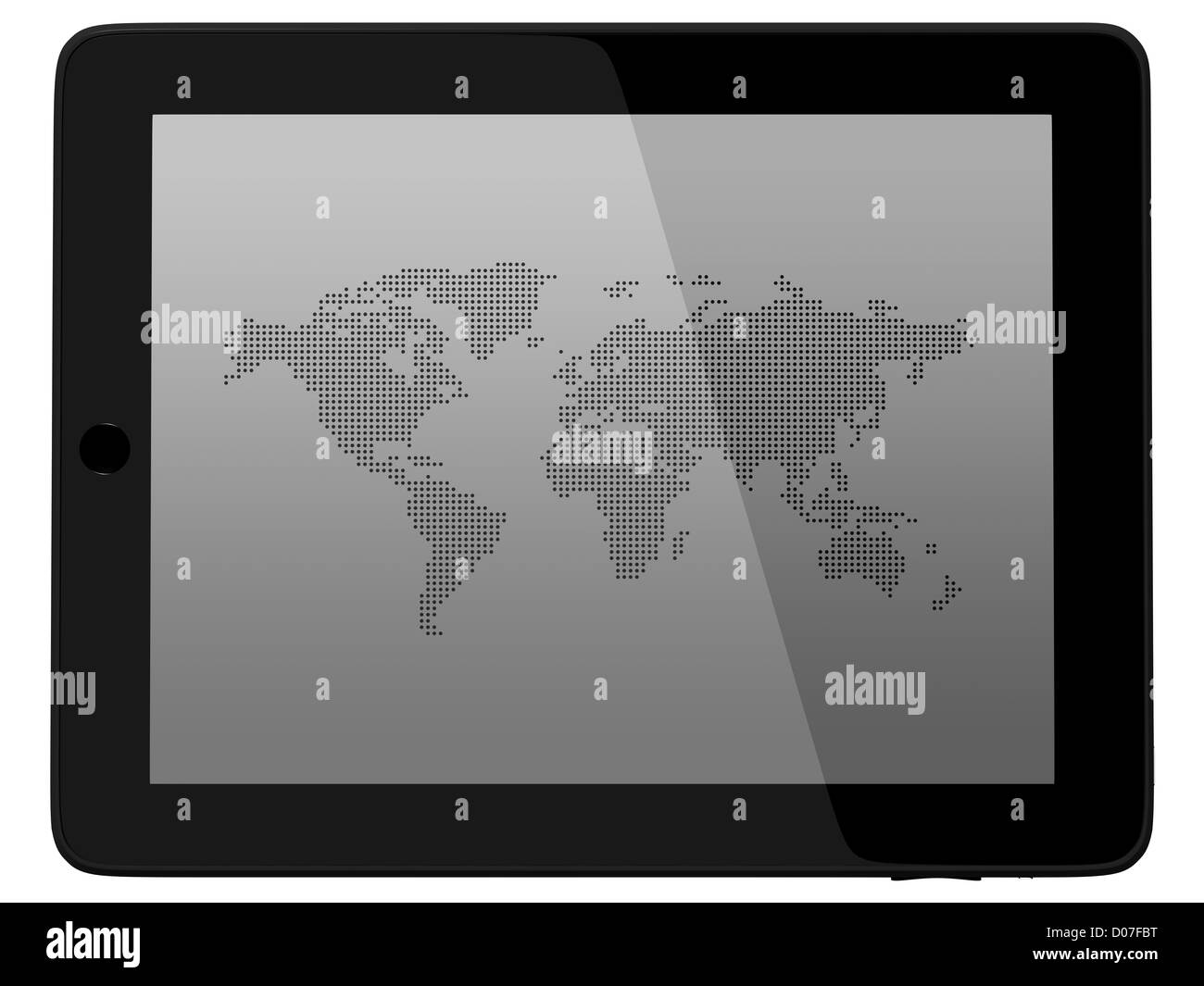 3d computer map Black and White Stock Photos & Images - Alamy
