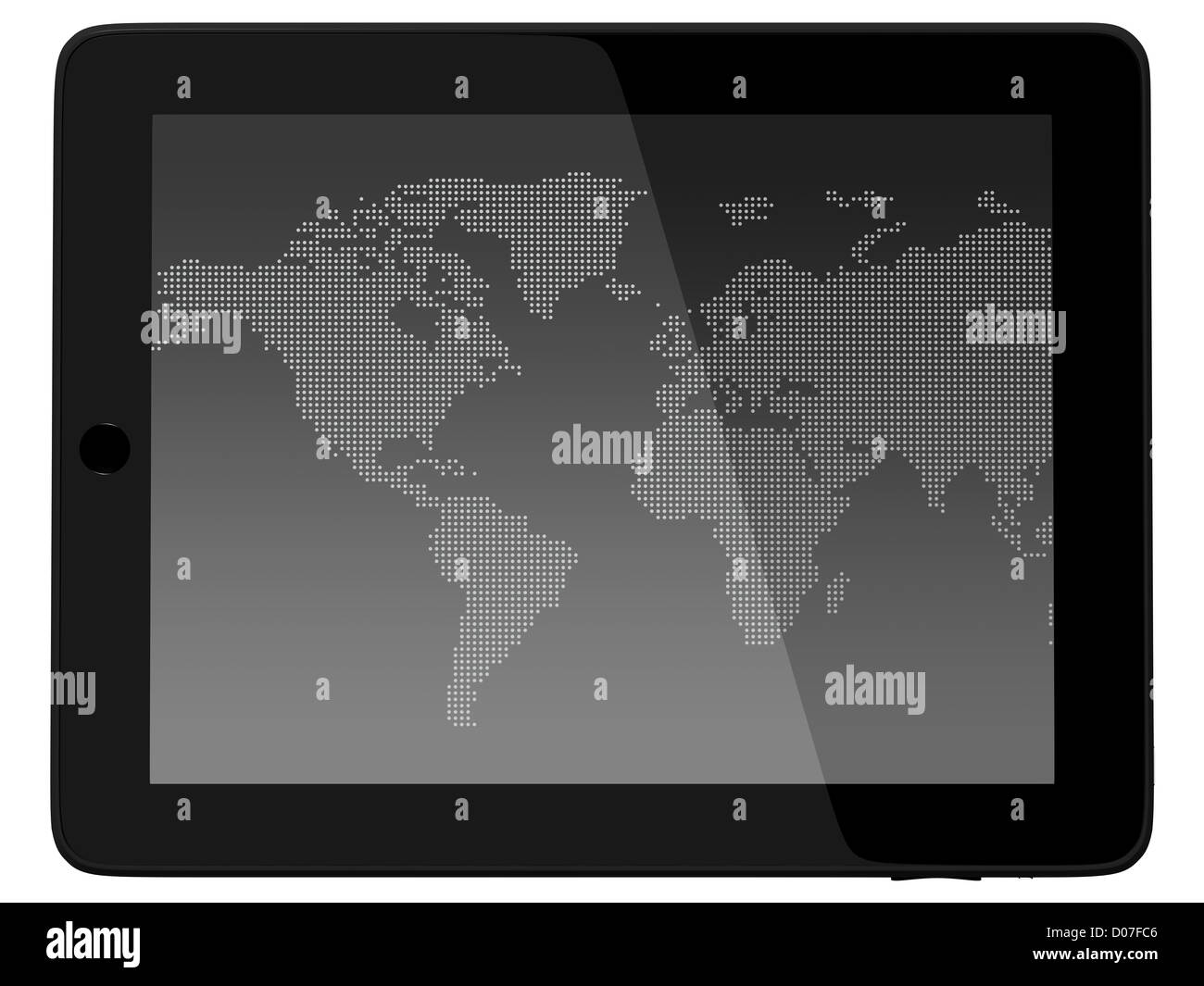 Tablet map Black and White Stock Photos & Images - Alamy