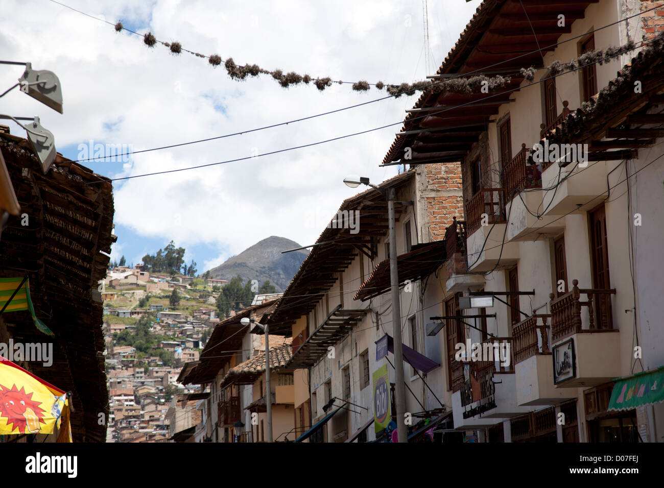 The Andean city of Cajamarca, Peru, where Spanish conquistadors ...