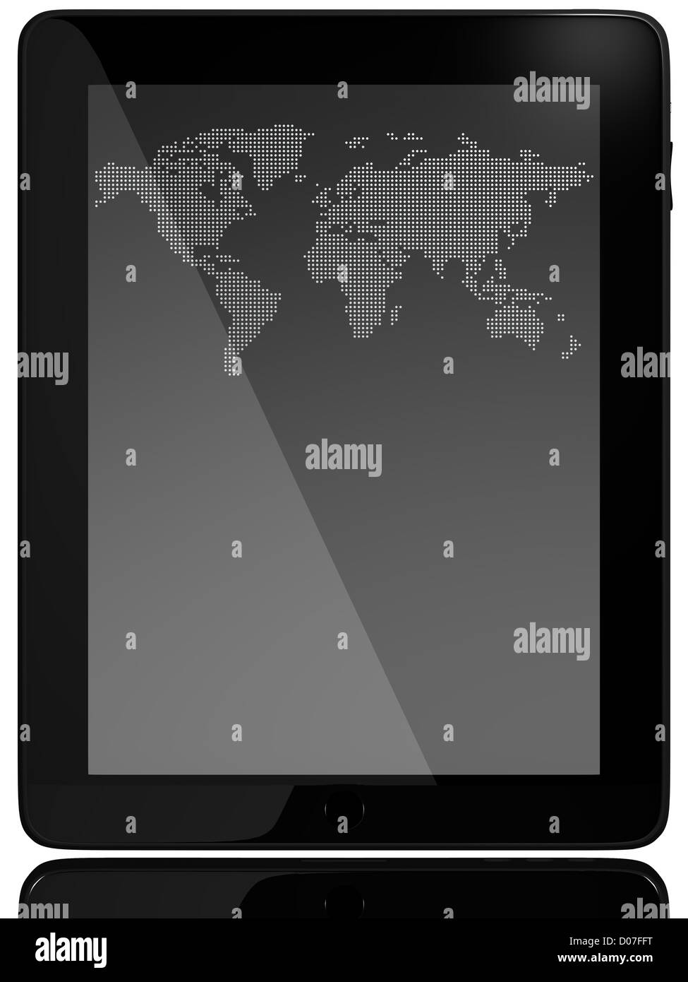3d world map travel Black and White Stock Photos & Images - Alamy
