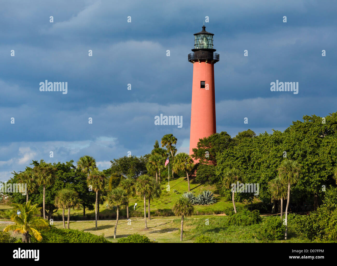 The Jupiter Inlet Light, Jupiter, Treasure Coast, Florida, USA Stock ...
