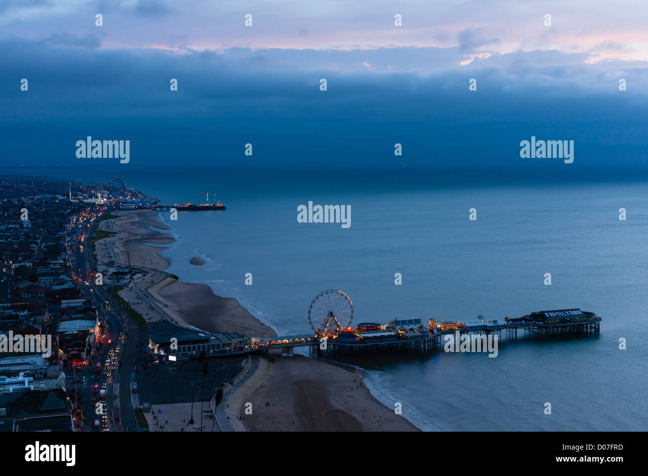 View from blackpool tower hi-res stock photography and images - Alamy