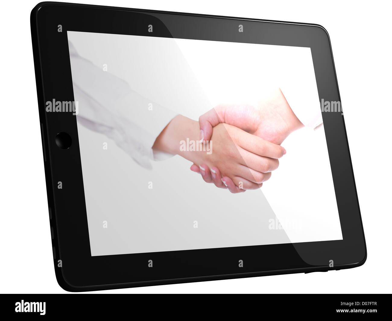Hand handshake hi hi-res stock photography and images - Alamy