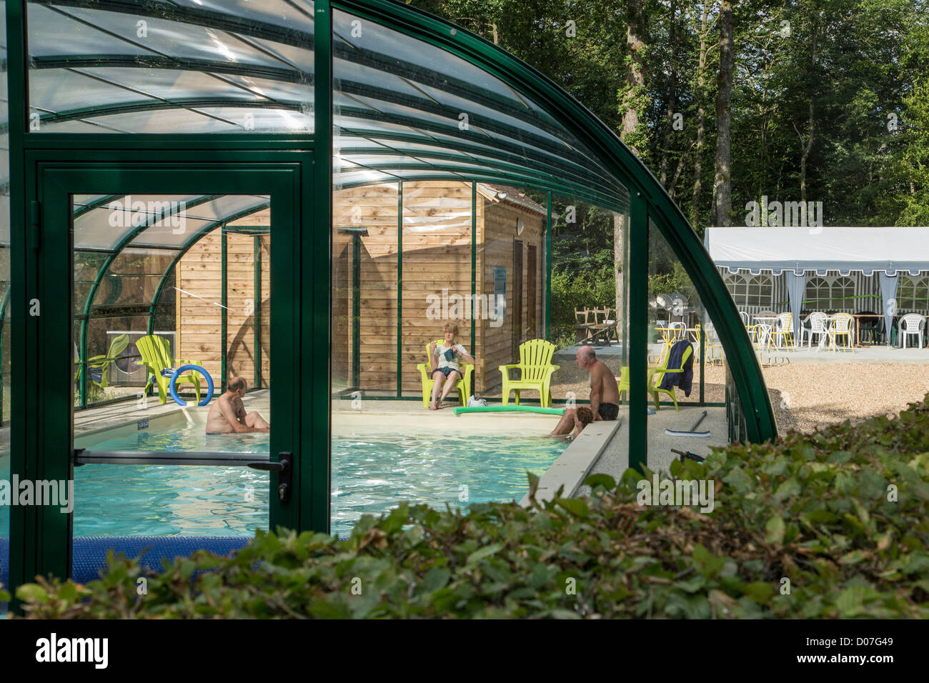 Campsite Swimming Pool High Resolution Stock Photography and Images - Alamy
