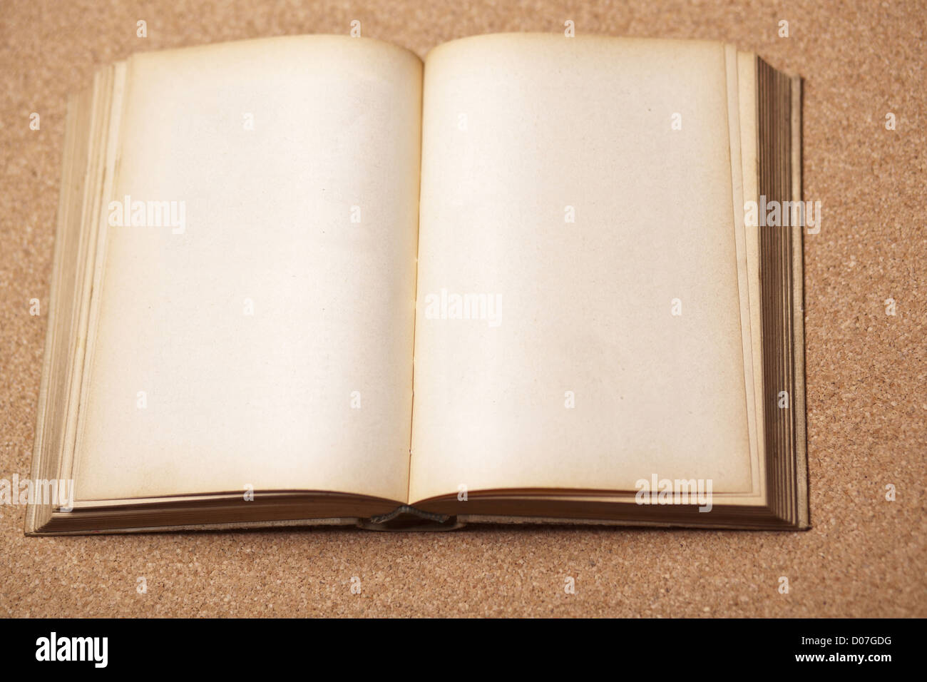 Old Antique Book on wooden table Stock Photo - Alamy