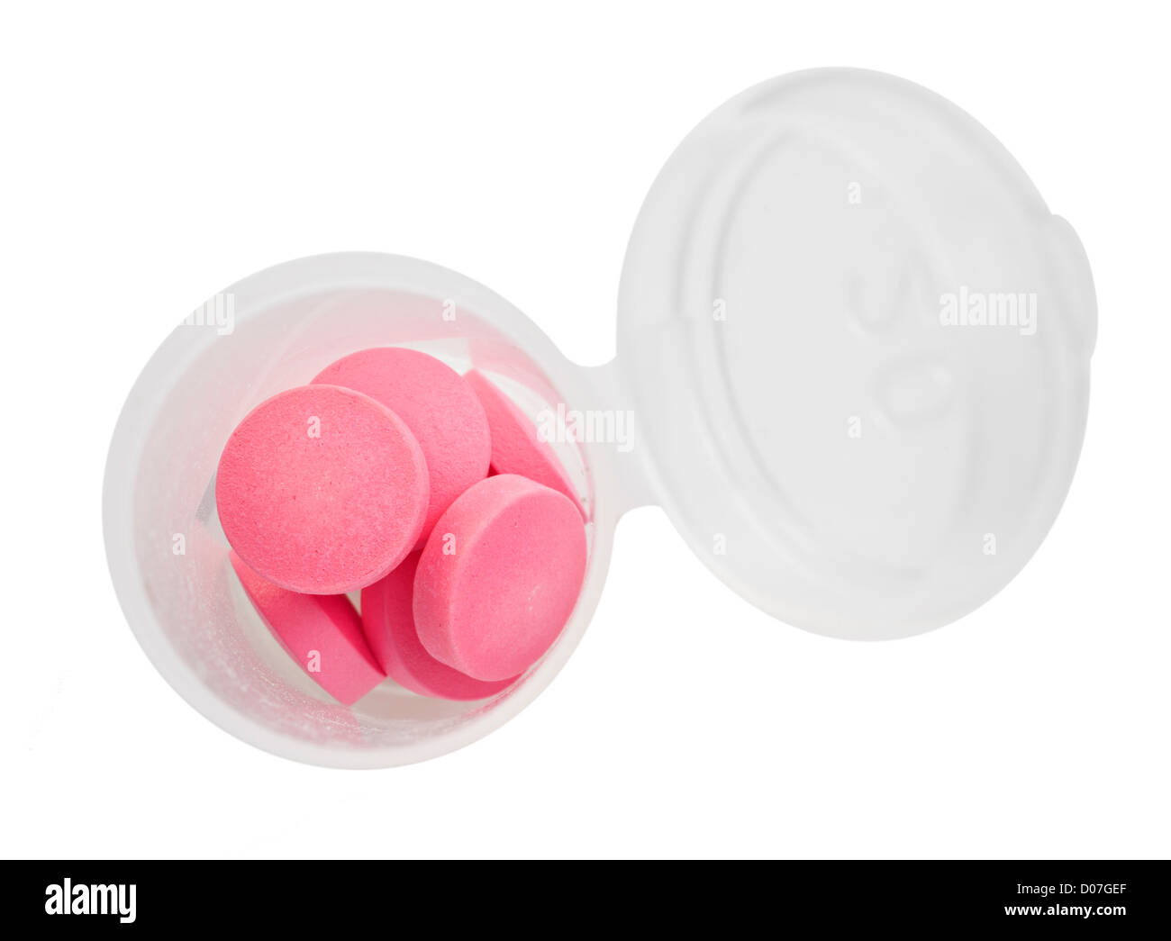 Chemistry pink background Cut Out Stock Images & Pictures - Alamy