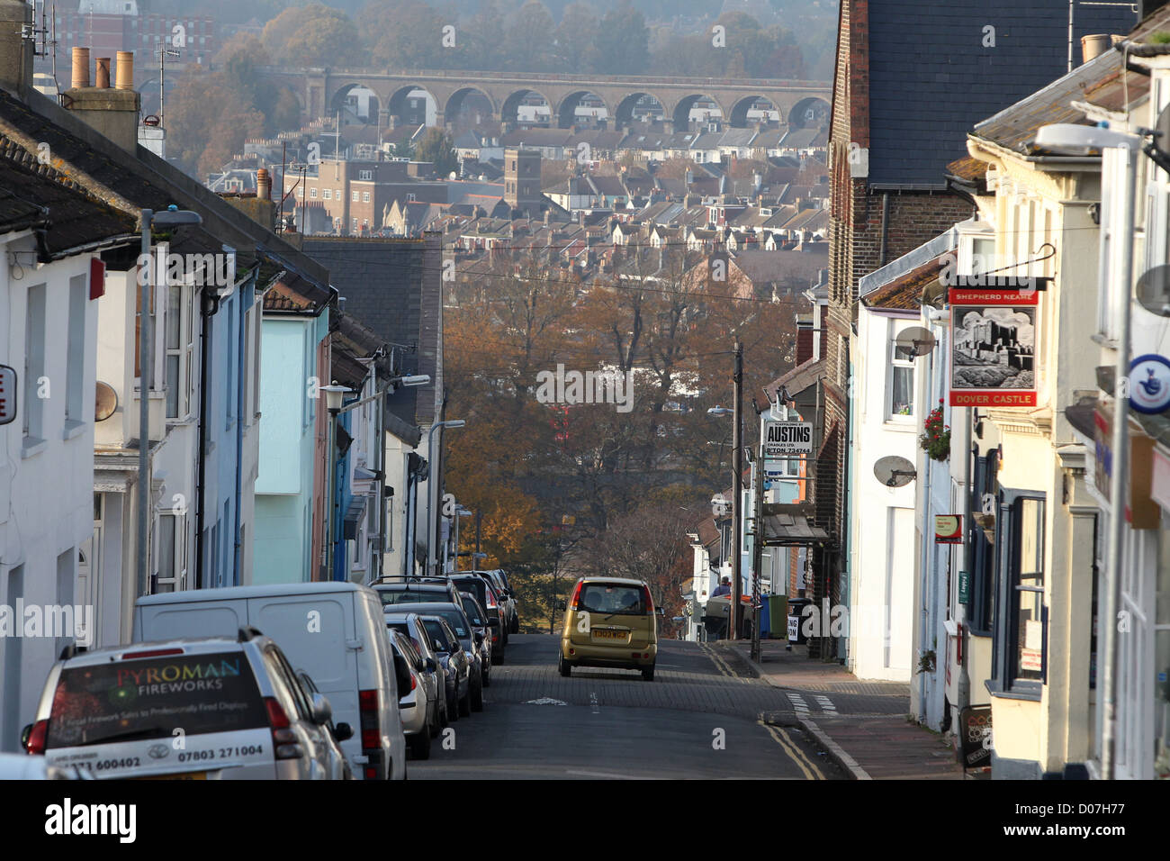 View of Brighton from the top of Southover Street, Brighton, East ...
