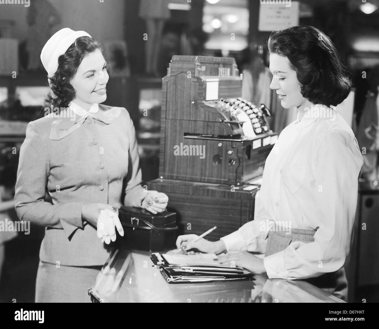 Old fashioned store counter hi-res stock photography and images - Alamy