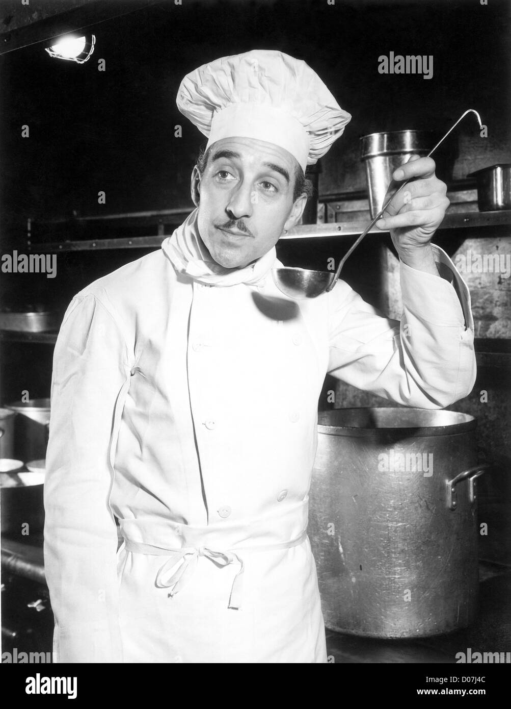 Male chef profession Black and White Stock Photos & Images - Alamy