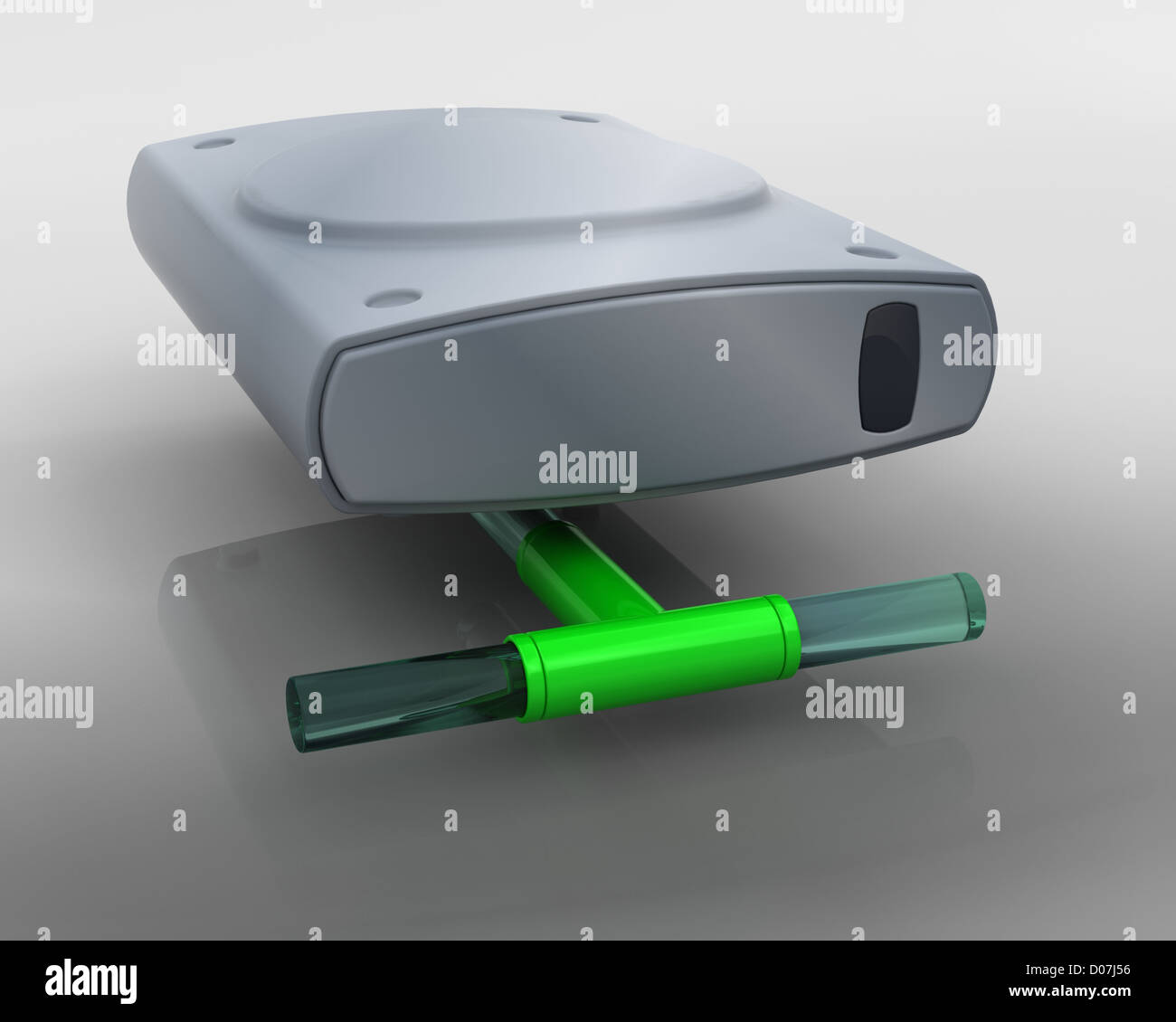 3D render of a computer system icon Stock Photo - Alamy