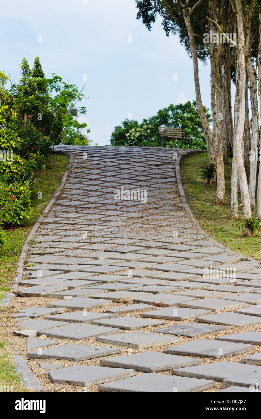 Shady pathway hi-res stock photography and images - Alamy