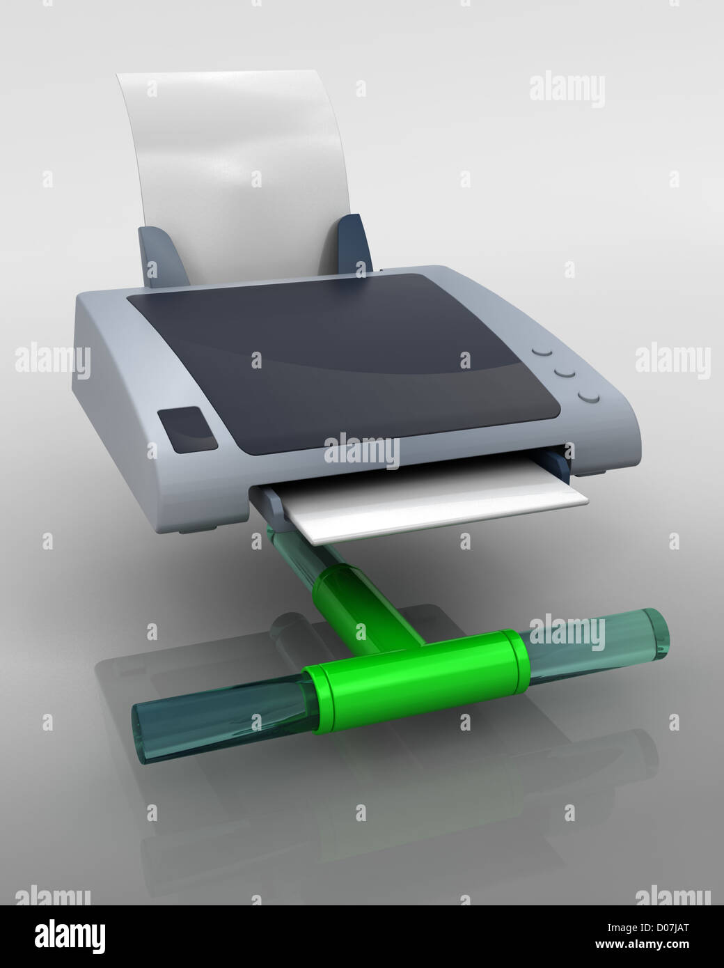 3D render of a computer system icon Stock Photo - Alamy