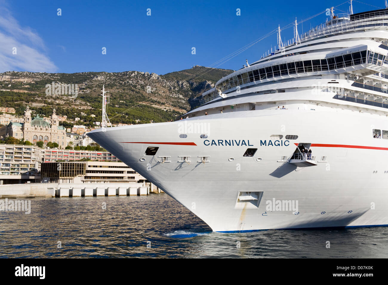 Cruise ship in Port de Monaco,Monte Carlo City, Monaco, Europe Stock ...