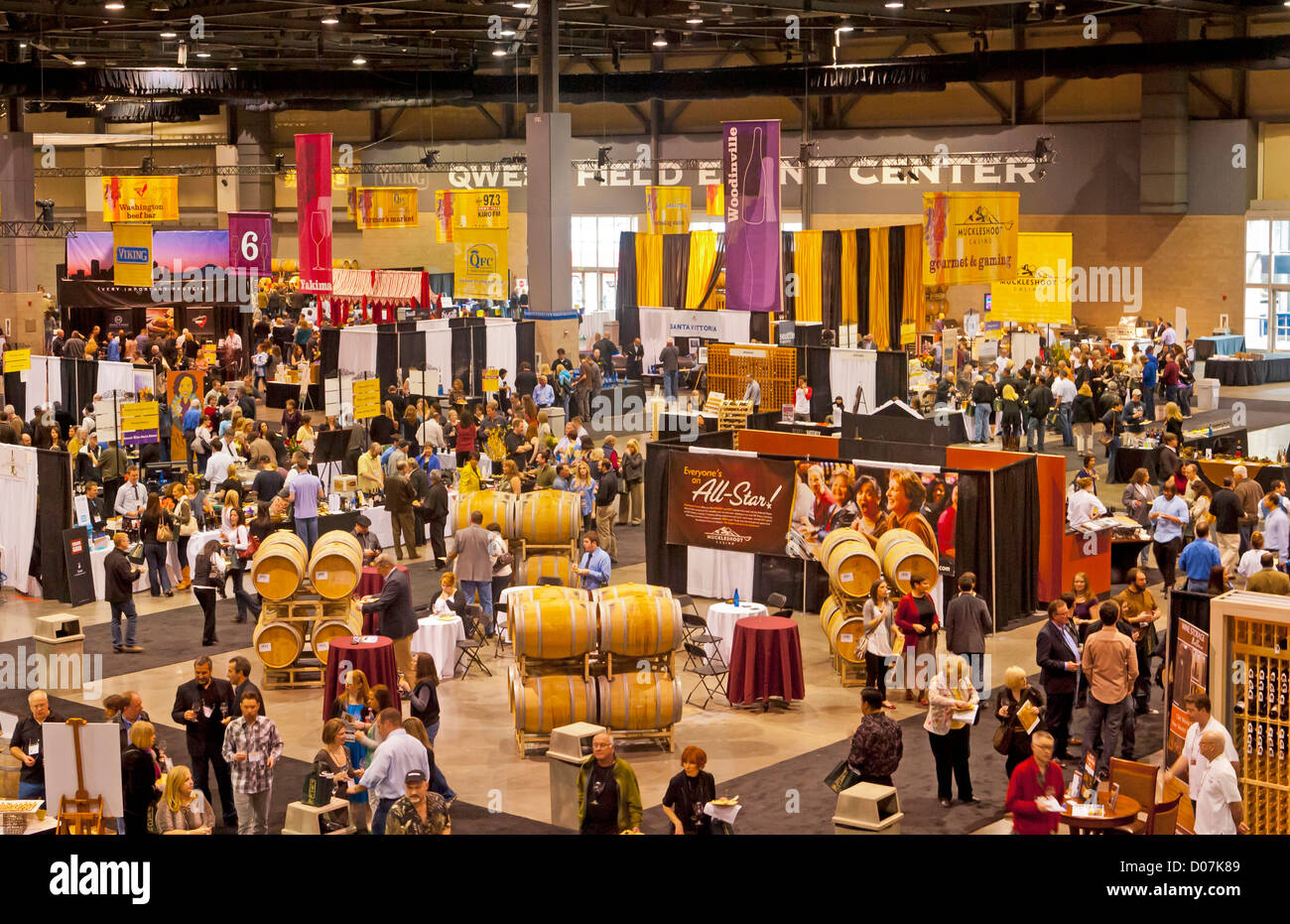 USA, Washington, Seattle. Taste Washington 2011 featured over 200 ...