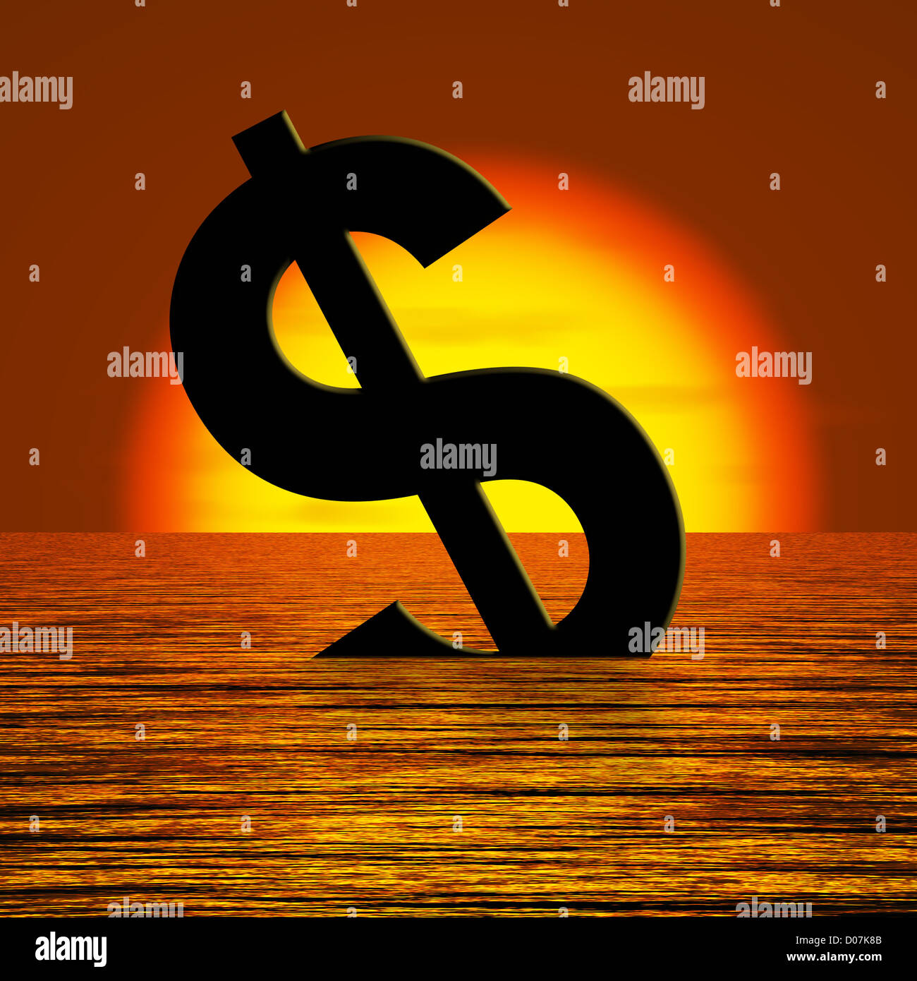 Sinking dollar hi-res stock photography and images - Alamy