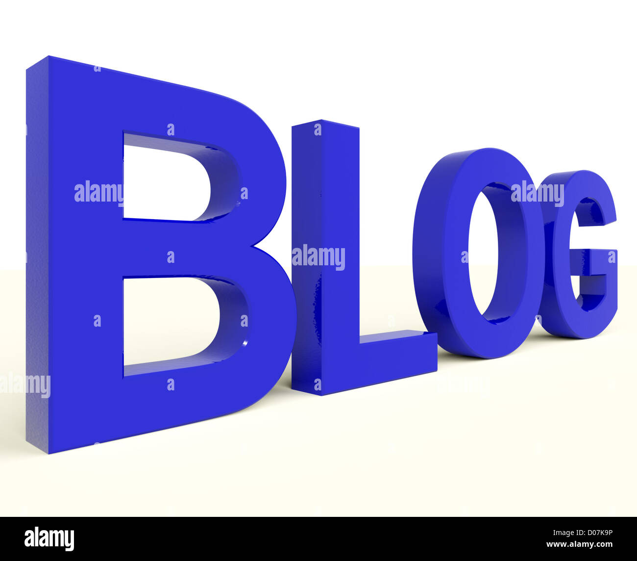 Letters in blue hi-res stock photography and images - Alamy