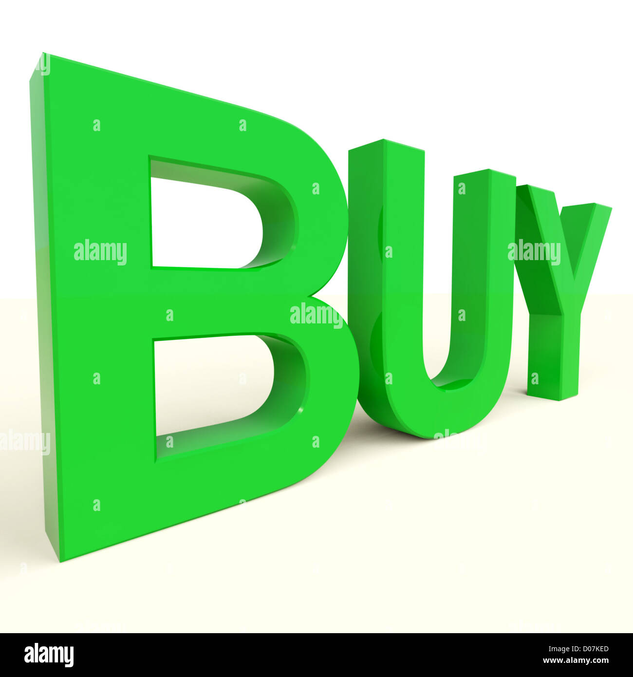 Buy Letters In Green As Symbol for Commerce And Purchasing Stock Photo ...