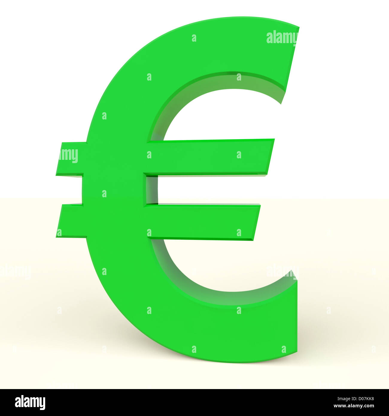 Euro Sign As Symbol For Money Or Investment In Europe Stock Photo - Alamy