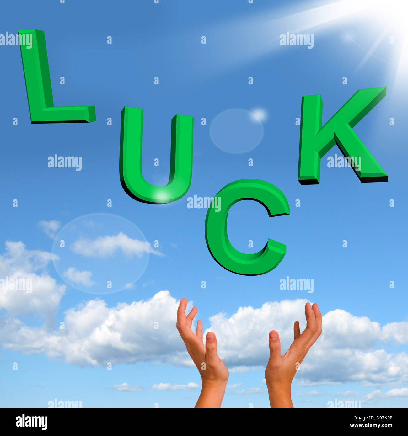 Catching luck hi-res stock photography and images - Alamy