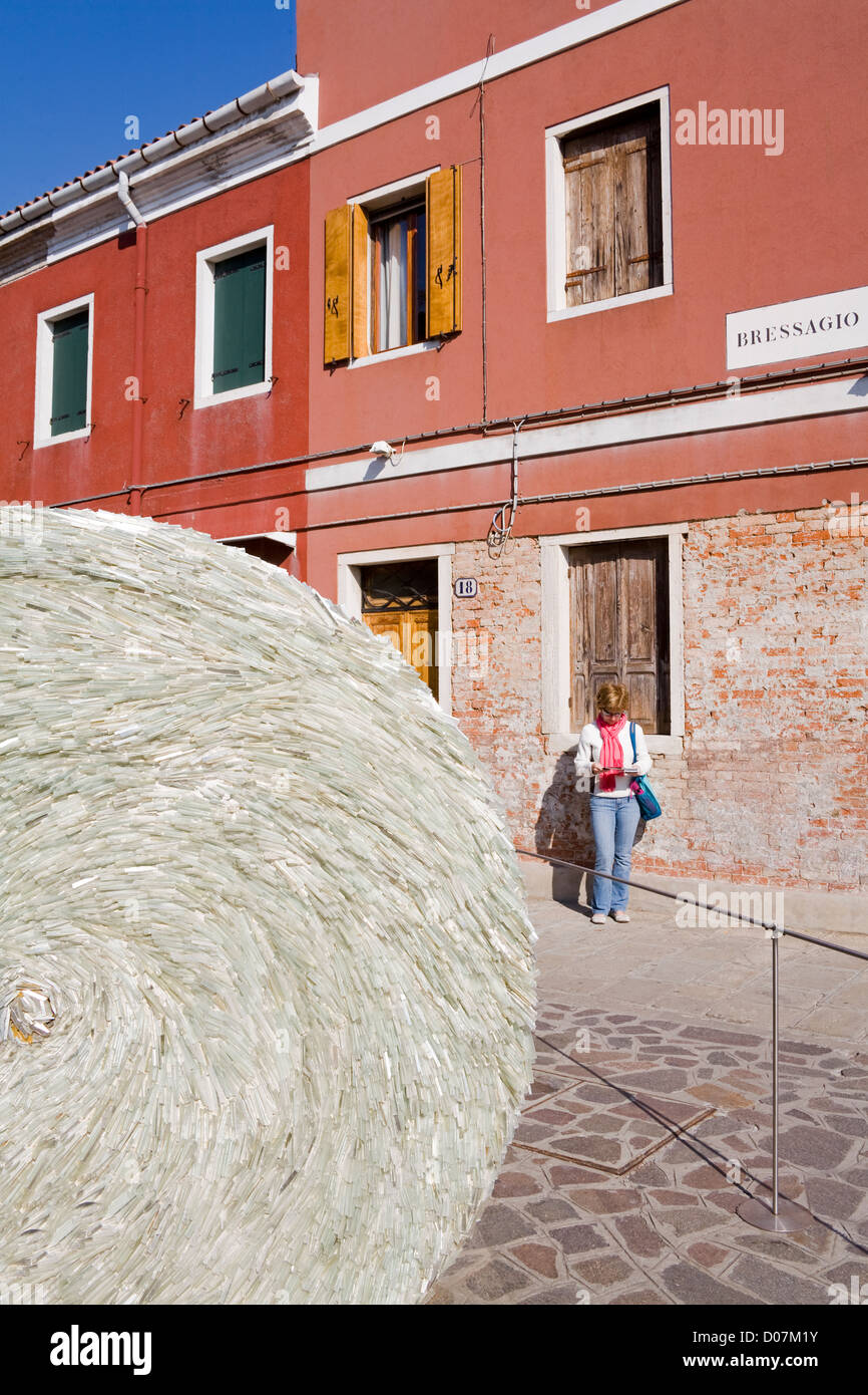 Glass sculpture on Murano Island,Venice, Italy, Europe Stock Photo - Alamy