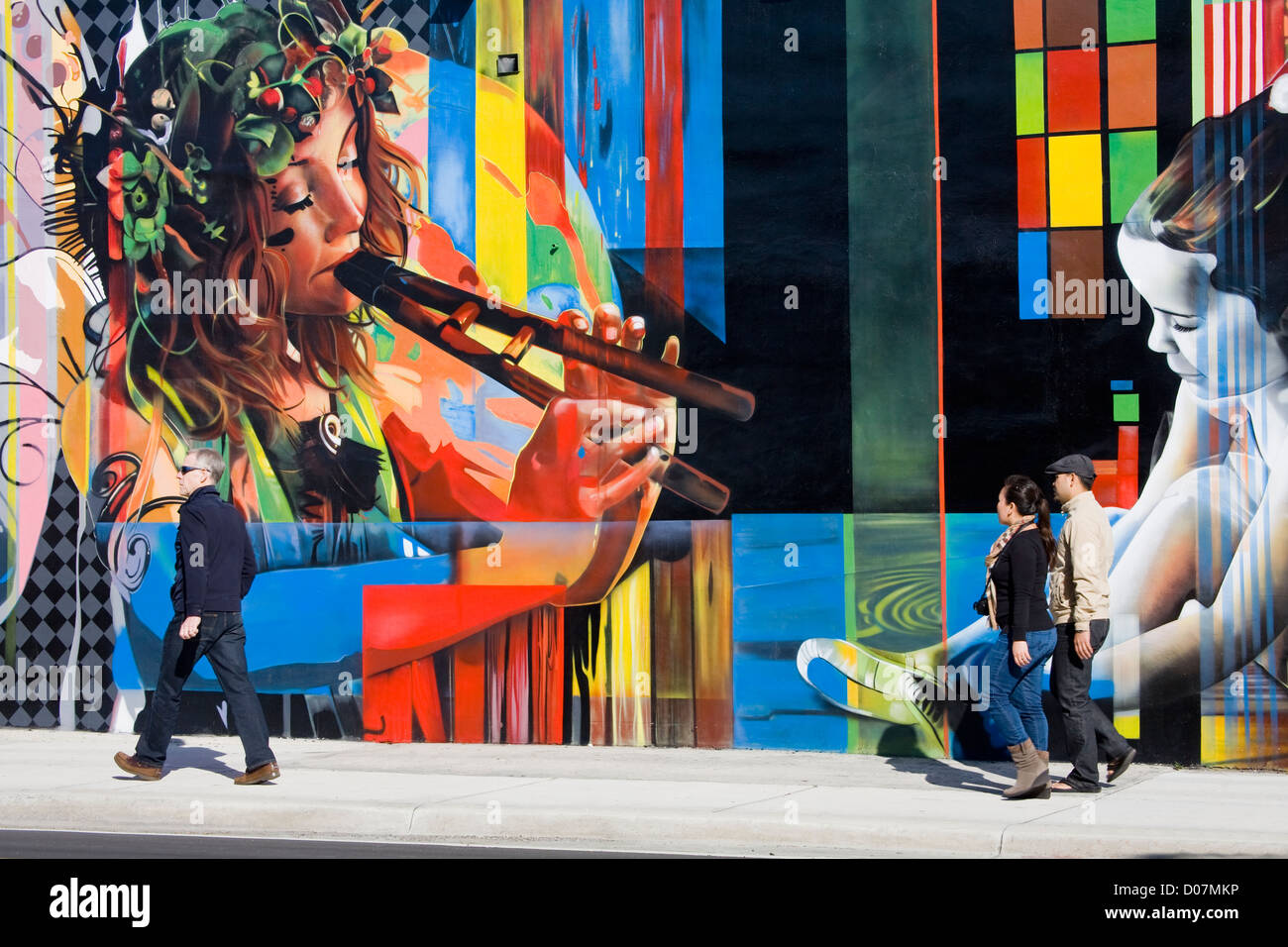 Miami mural wynwood hi-res stock photography and images - Alamy