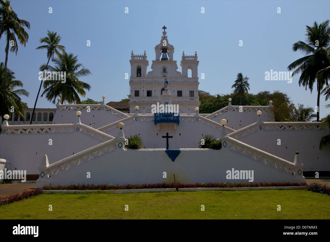 Church of Our Lady of the Immaculate Conception in Goa, India Stock ...