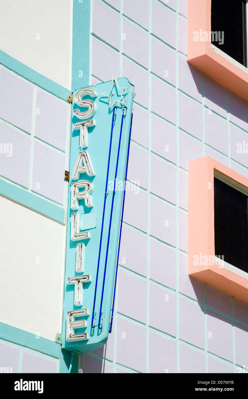 Starlite Hotel on Ocean Drive, South Beach, City of Miami Beach ...