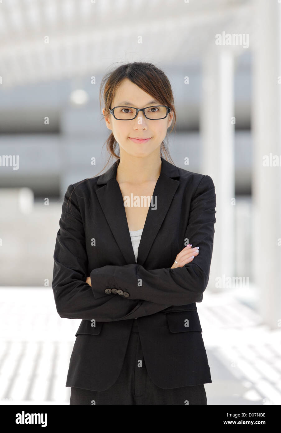 asian young business woman Stock Photo - Alamy