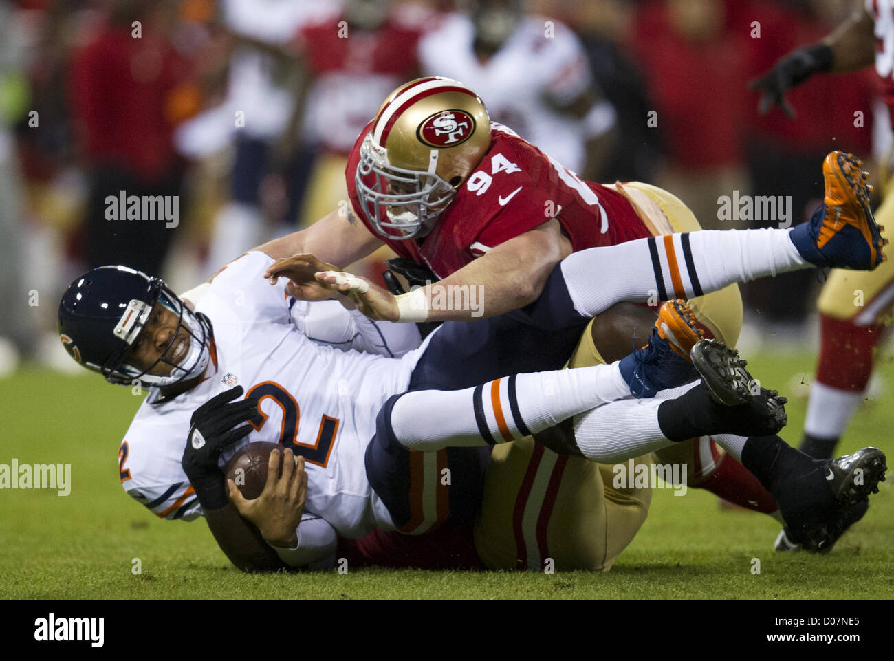 Nov. 19, 2012 - San Francisco, CA, USA - San Francisco 49ers outside ...