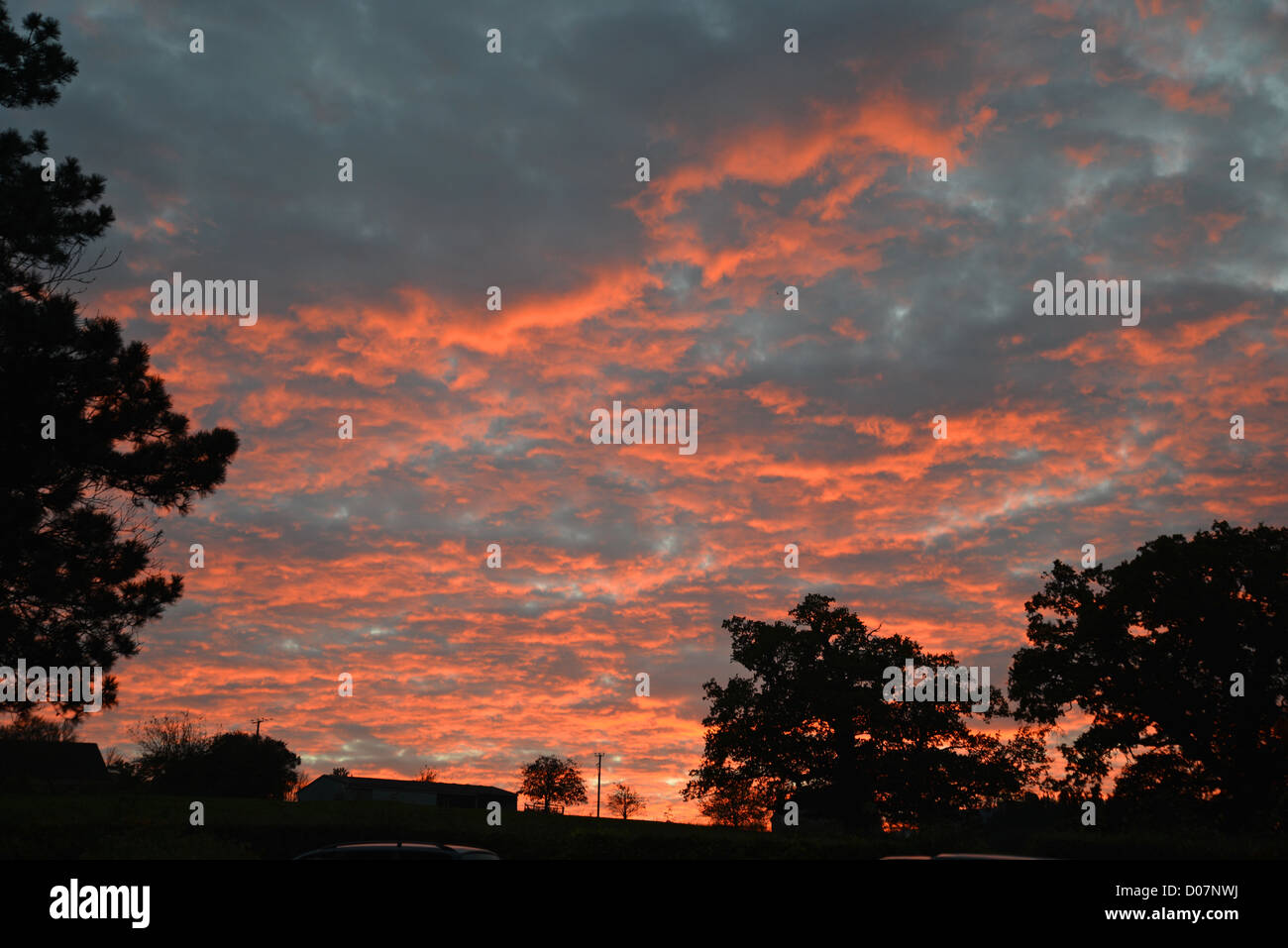 Cotswolds england sunset hi-res stock photography and images - Alamy