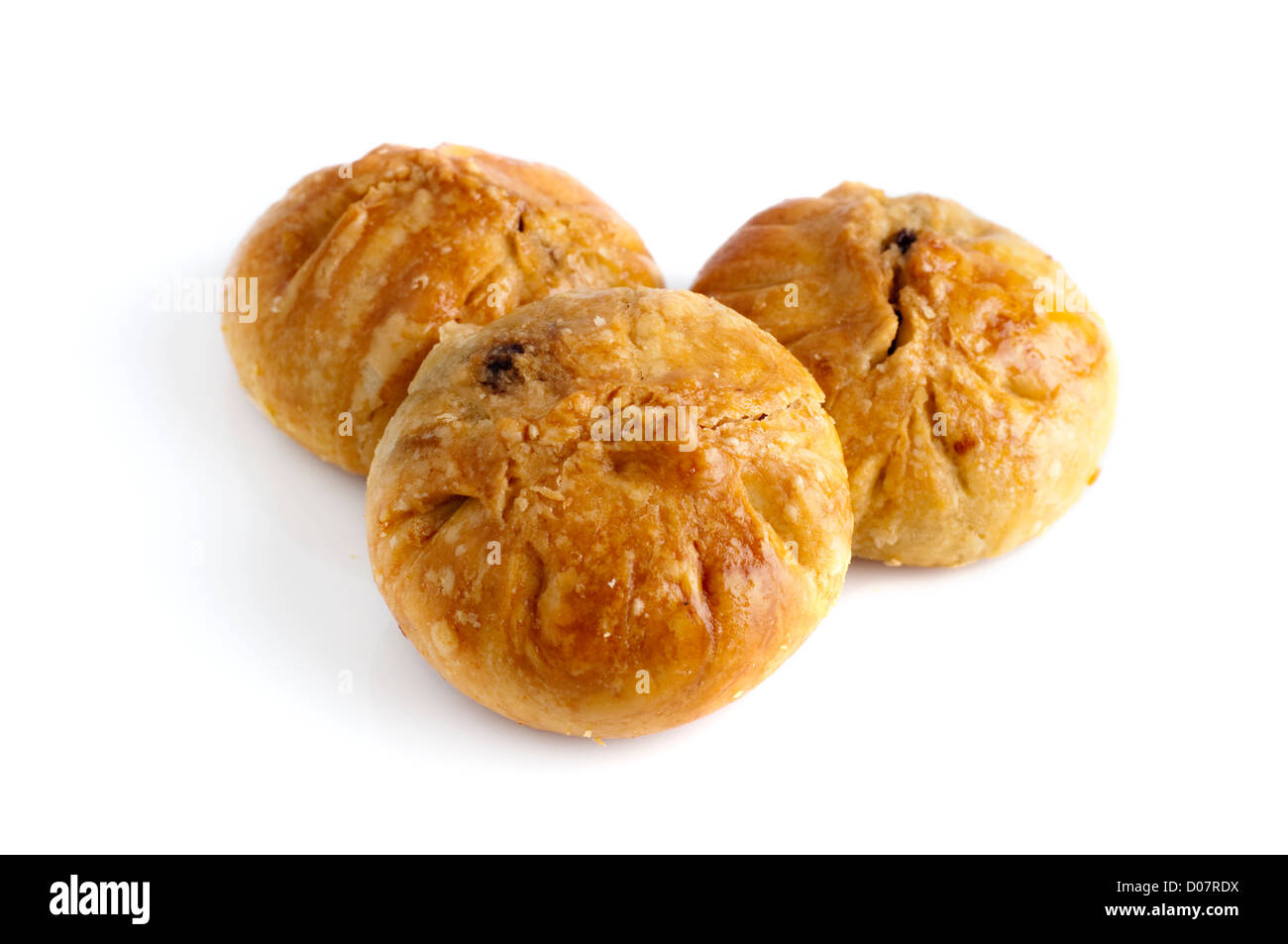 Famous Malaysian food - Seremban Siew pau. It is a type of baked bun ...