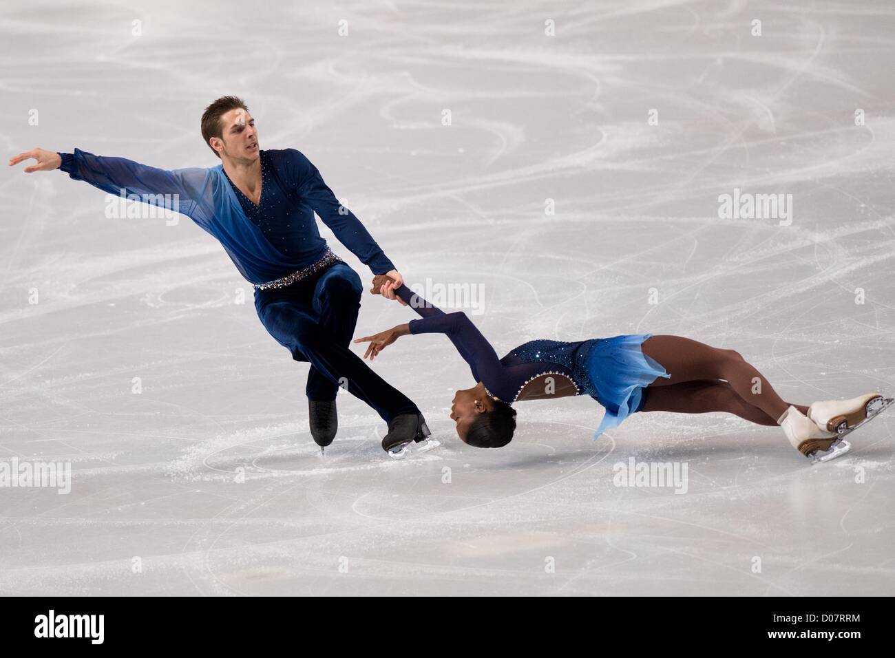 Vanessa James & Morgan Cipres (FRA), NOVEMBER 17, 2012 - Figure Skating ...