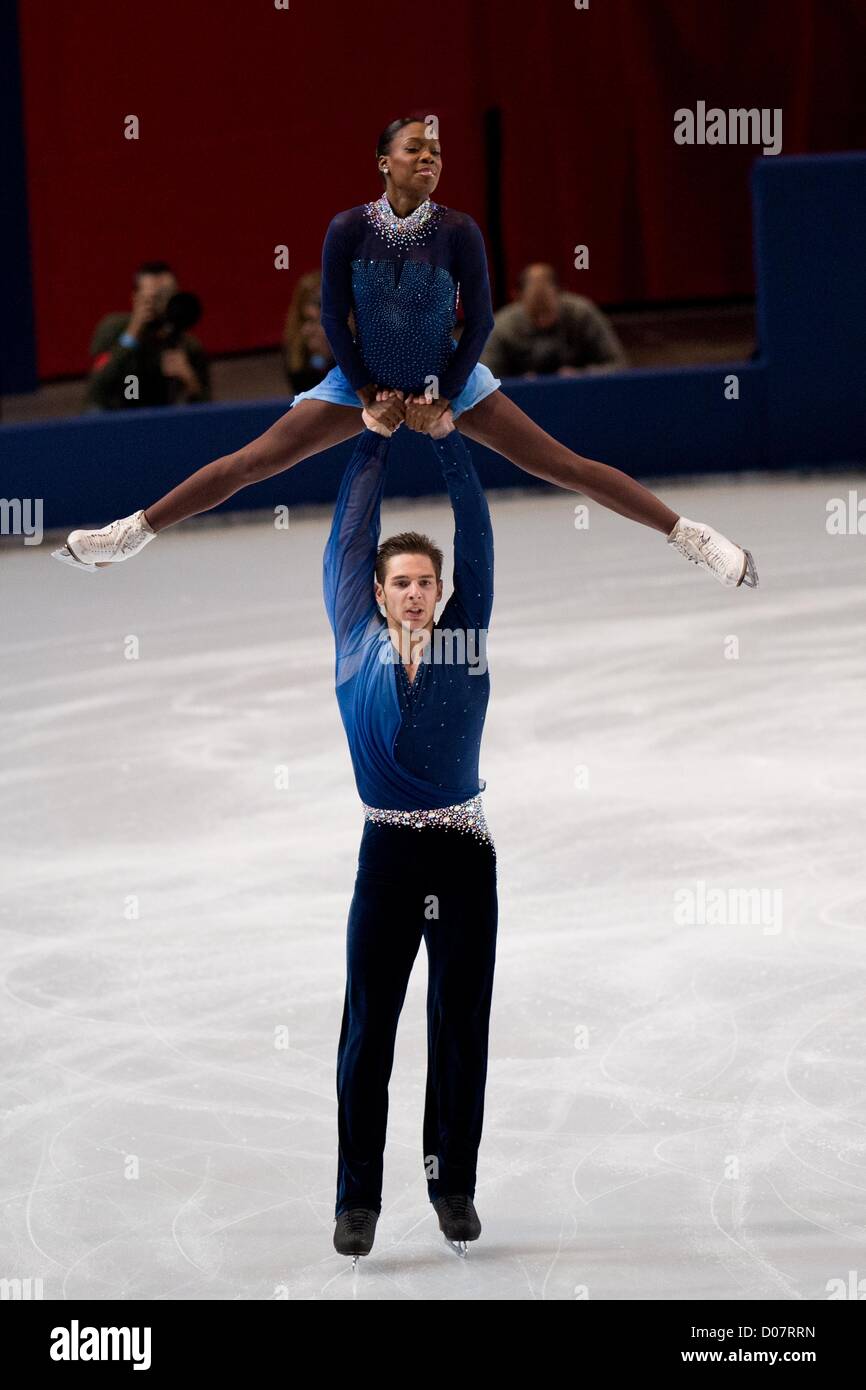 Vanessa James & Morgan Cipres (FRA), NOVEMBER 17, 2012 - Figure Skating ...