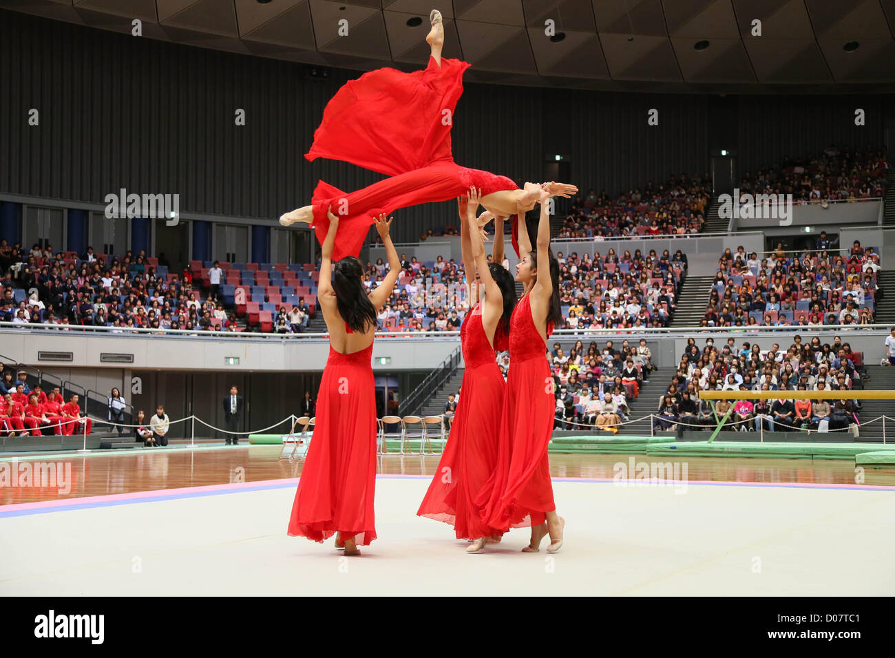 FAIRY JAPAN POLA/Rhythmic Gymnastics Japan National Team, NOVEMBER 17, 2012 - Artistic ...