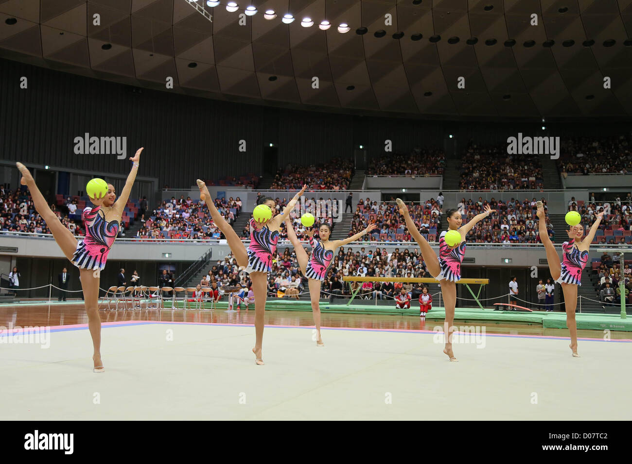 FAIRY JAPAN POLA/Rhythmic Gymnastics Japan National Team, NOVEMBER 17, 2012 - Artistic ...