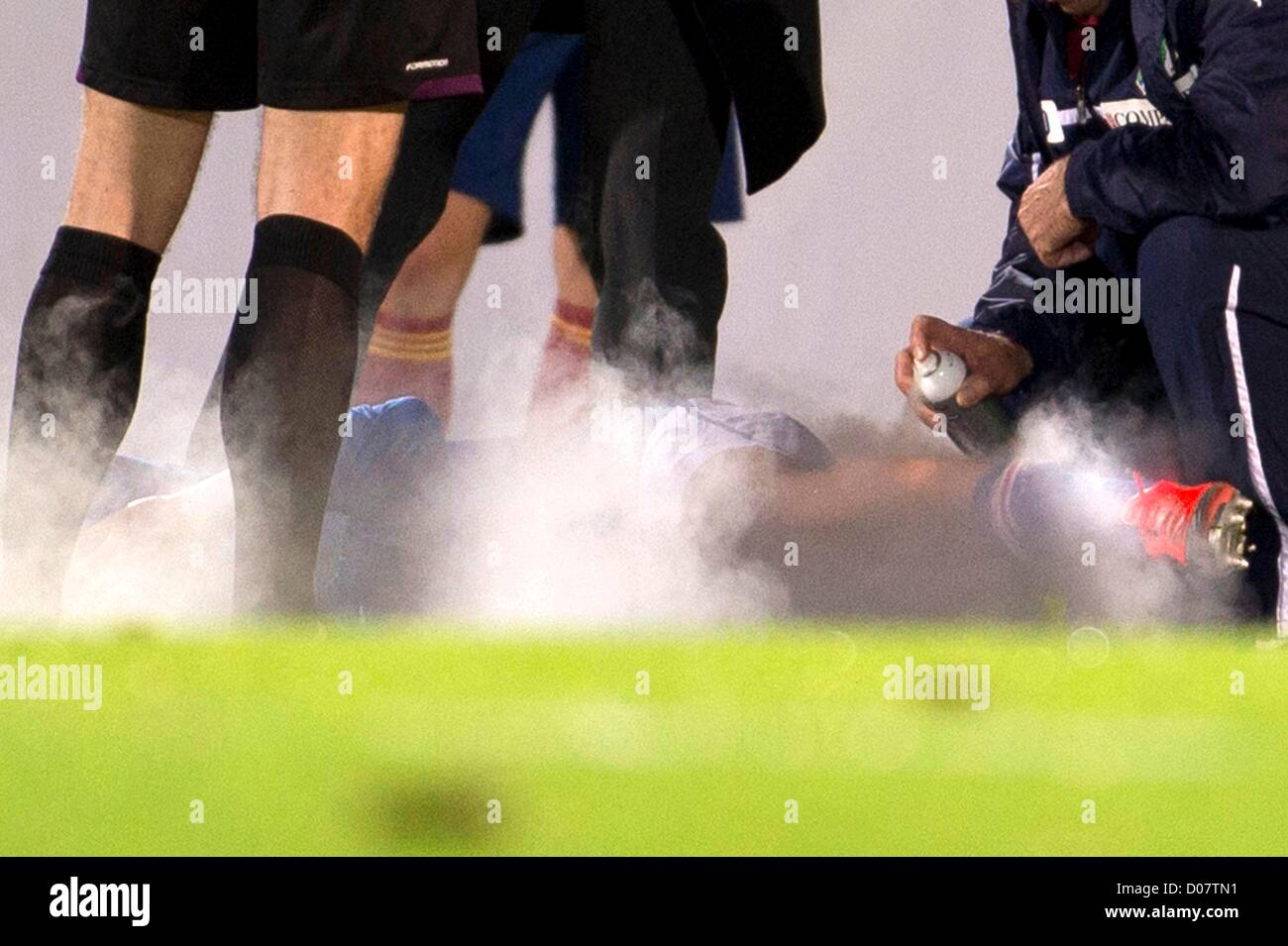 Ice spray football hi-res stock photography and images - Alamy