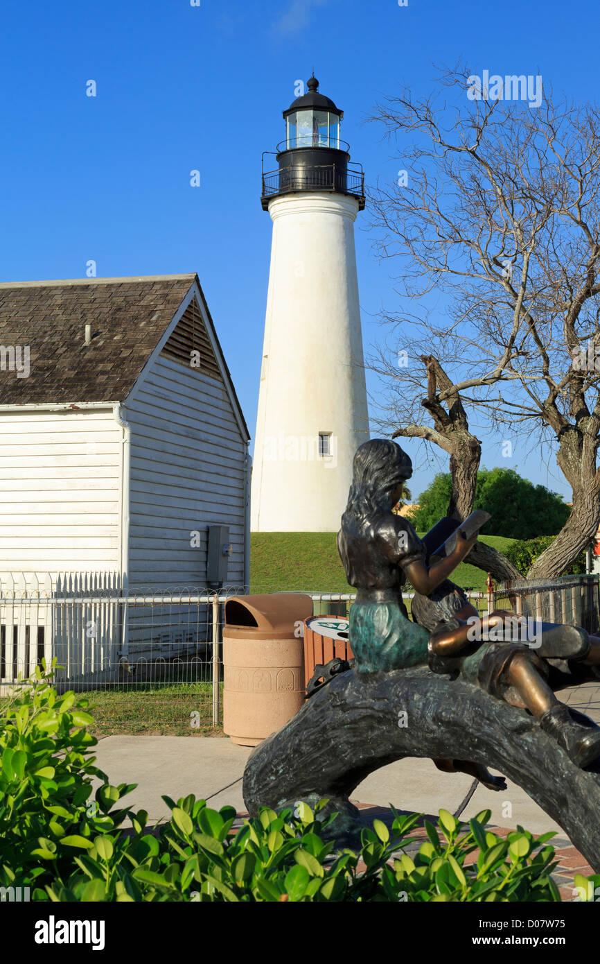 Port Isabel Lighthouse Museum,Port Isabel,Gulf of Mexico,Texas,USA ...